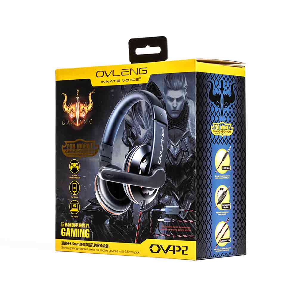 سماعة راس سلك Ovleng OV-P2